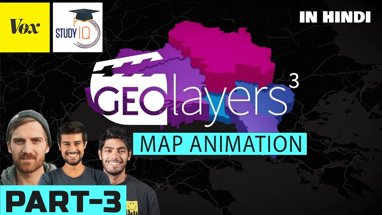 How to Create Map Animation like Dhruv Rathee |Vox |Johnny Harris ...