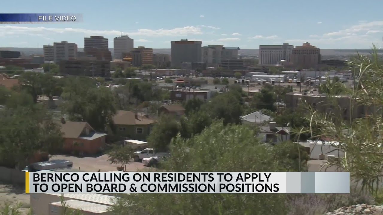 BernCo encourages residents to serve on local boards, commissions - YouTube