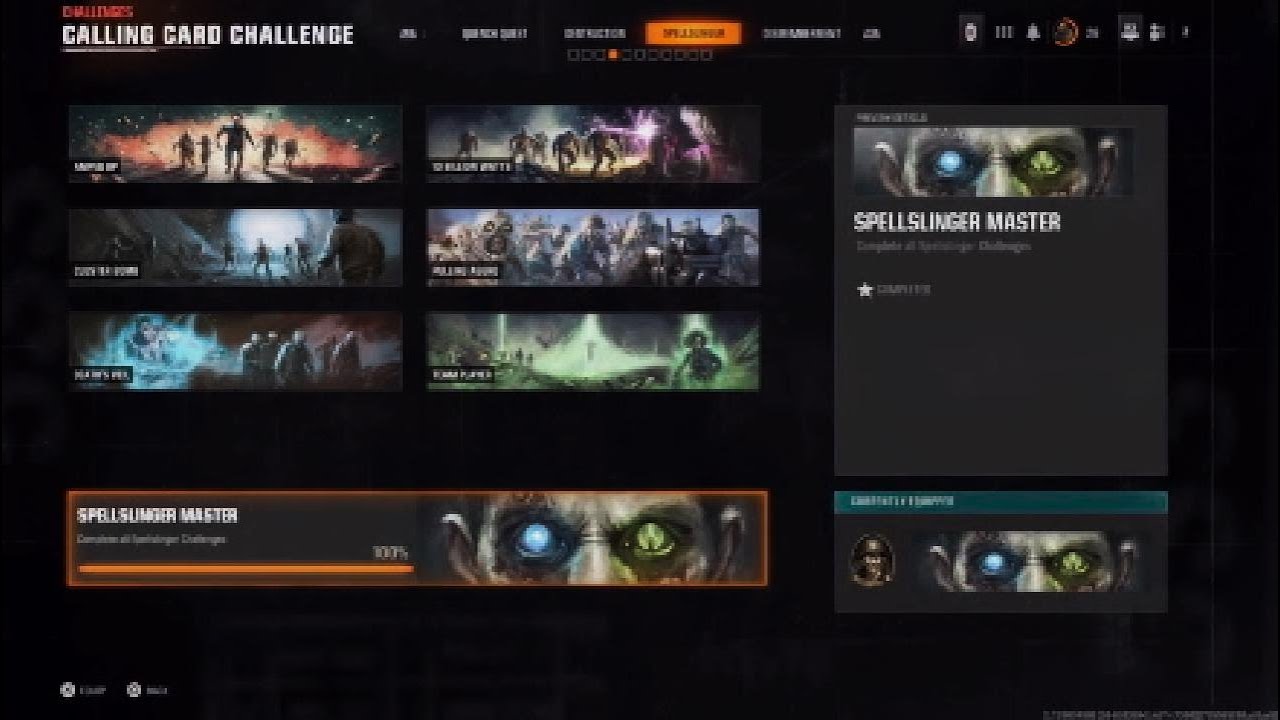 CALL OF DUTY BLACK OPS 6 ZOMBIES - EASY WAY TO DO CALLING CARDS TIPS ...