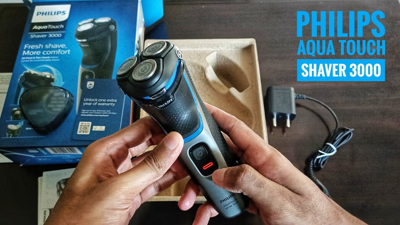 Unboxing Philips Aqua Touch Shaver S3000 | Philips Waterproof Shaver ...