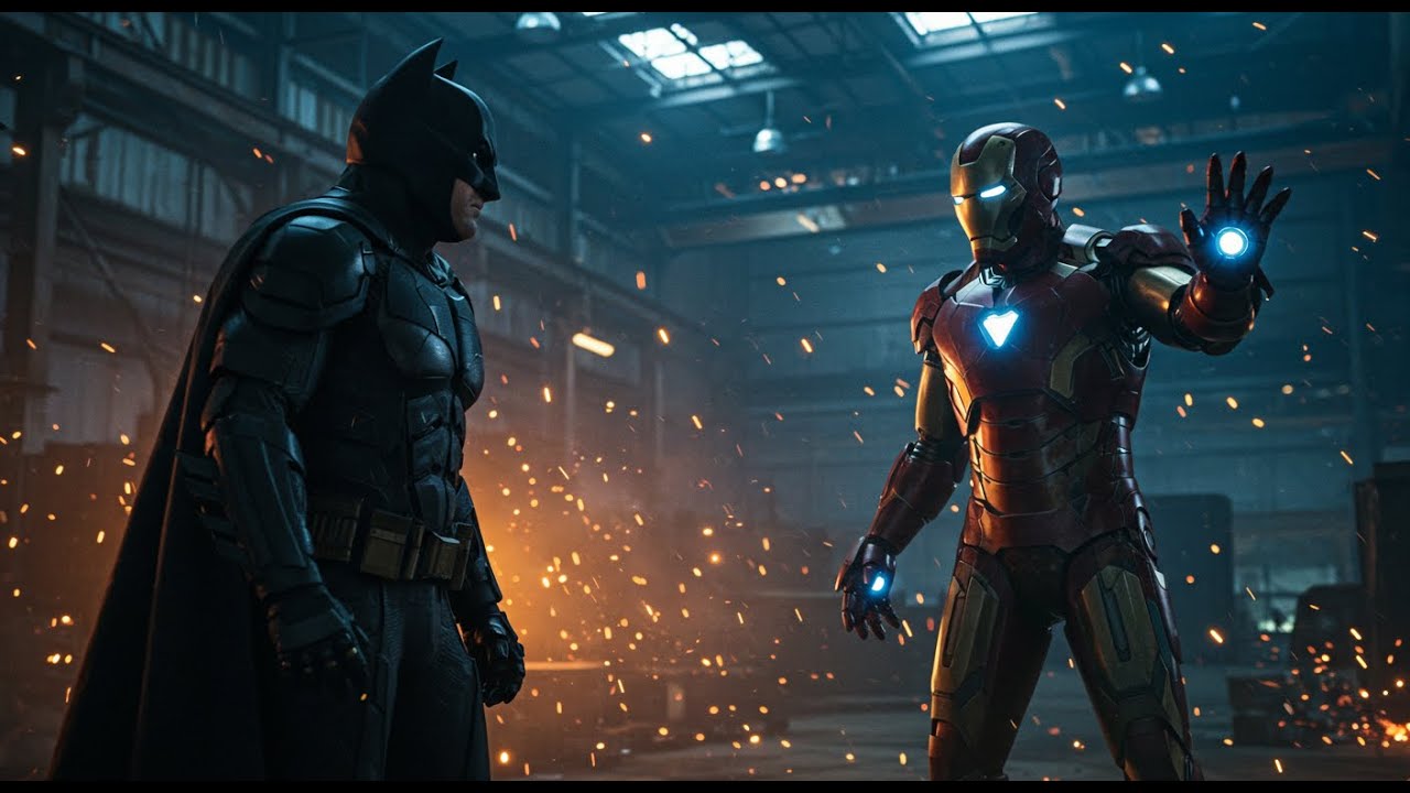 BatMan Vs IronMan Fight Clip #batman - YouTube
