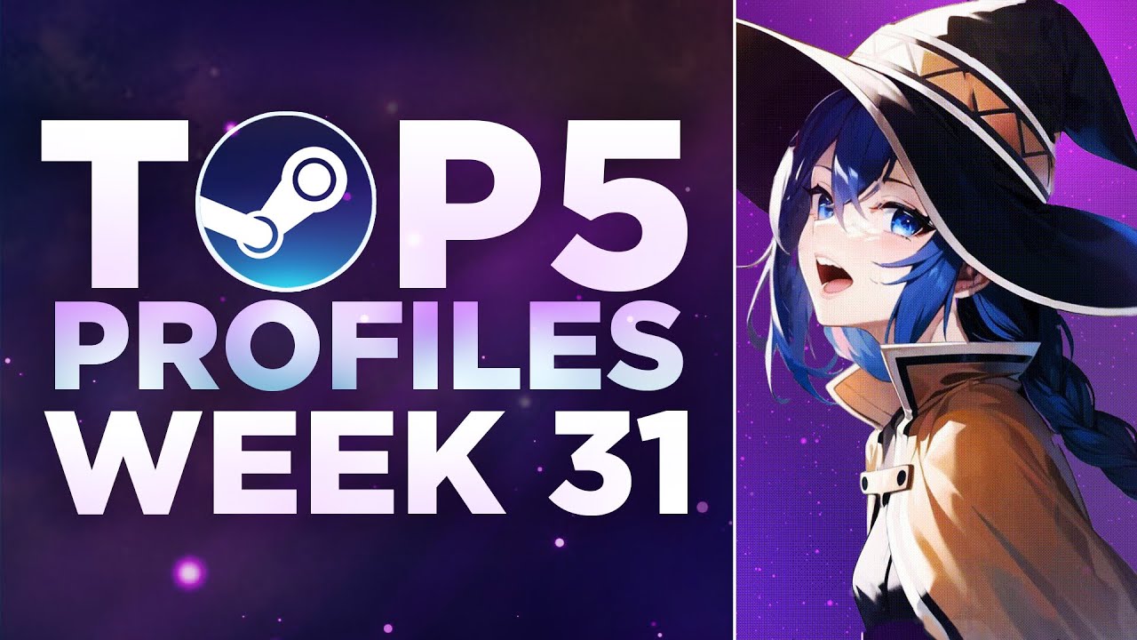 TOP 5 BEST STEAM PROFILES OF THE WEEK | #31 - YouTube
