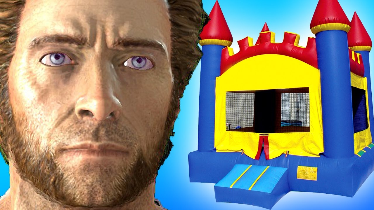 Gmod BOUNCY CASTLE Mod - YouTube