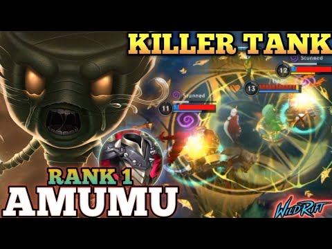 AMUMU ANNOYING TANK DAMAGE! BACK TO META (MVP PLAY) - TOP 1 GLOBAL ...