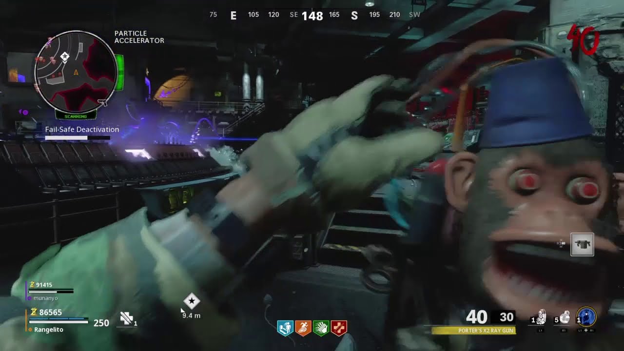 Black Ops Cold War Zombies Easter Egg Complete #2(Round 40) - YouTube