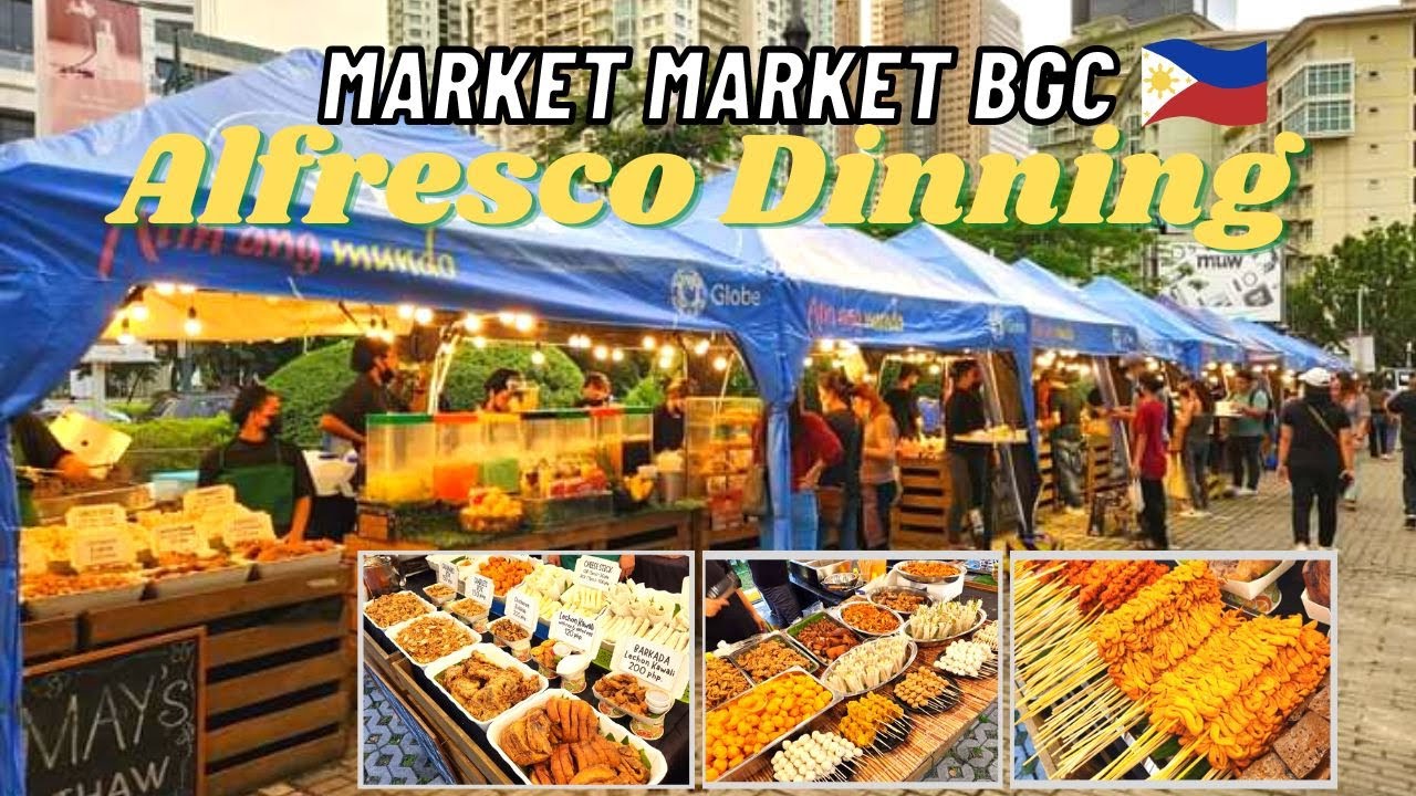 New ALFRESCO DINING Spot in BGC Taguig | Market Market Mercato Centrale ...