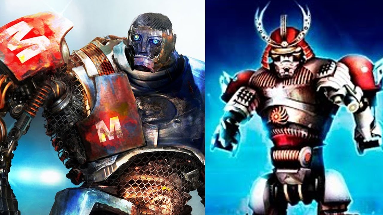 REAL STEEL WRB Metro VS Shogun & Hollowjack & Aquabot & Blacktop - YouTube