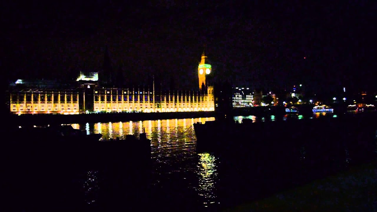 Big Ben 12 Bongs - Midnight Strike - London/Londres 2015 - YouTube