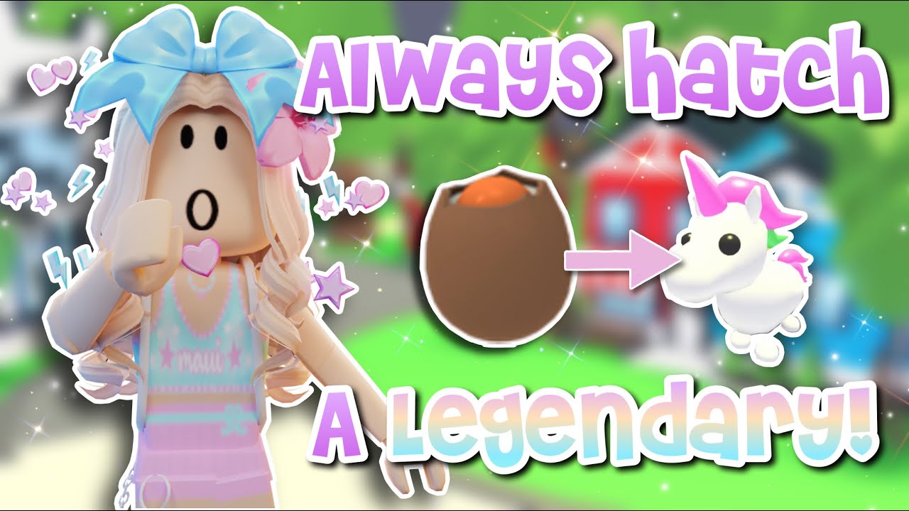 The *SECRET* To Hatching a *LEGENDARY* From a Cracked Egg!🤫🤩 (Adopt Me ...