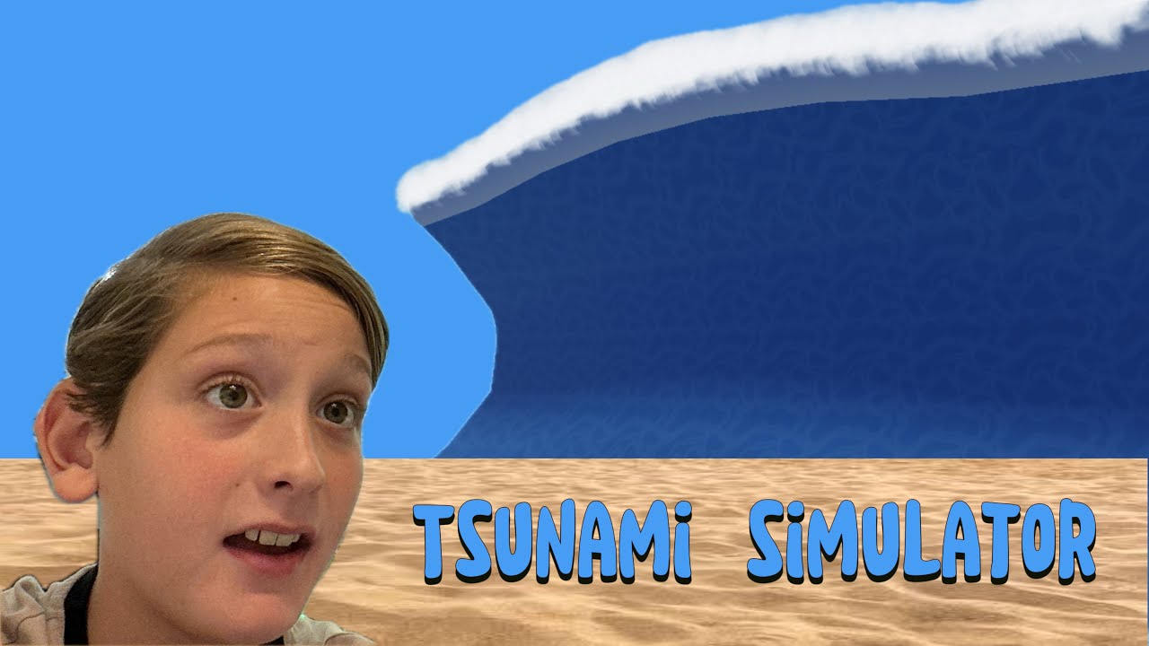 tsunami simulator - YouTube