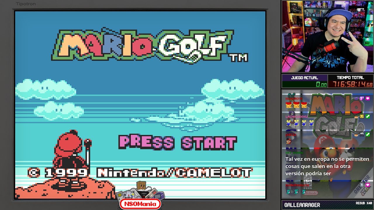 #106 - Mario Golf (Game Boy Color) | NSOMania - YouTube