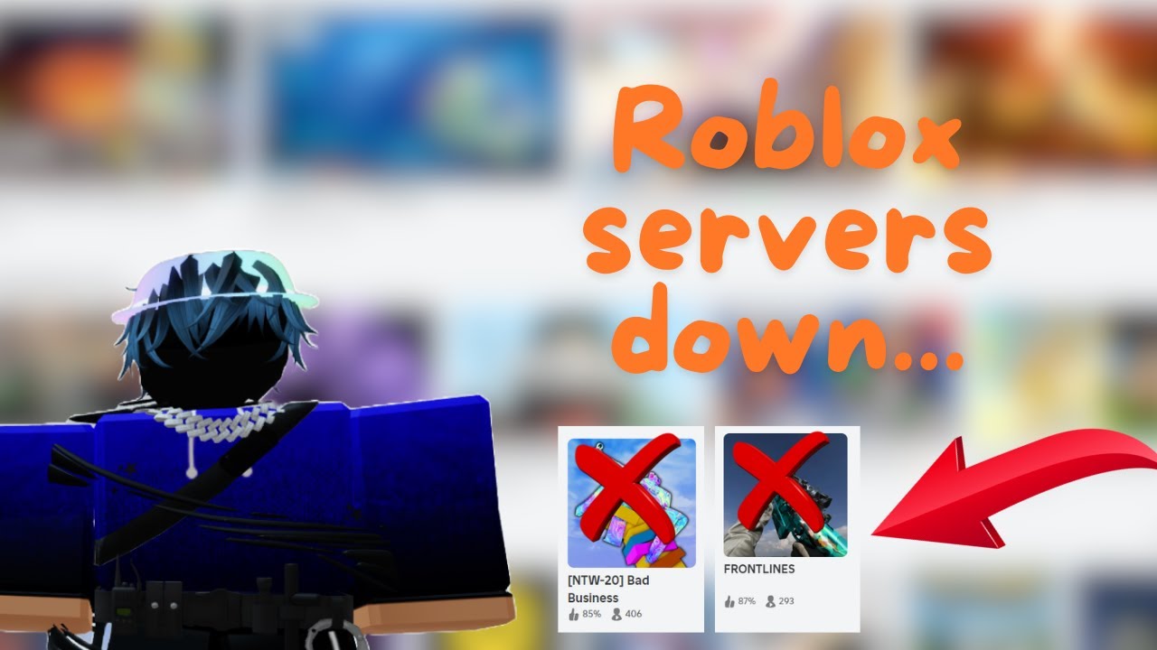 Roblox servers down... (Effecting Roblox Games & Developers) - YouTube