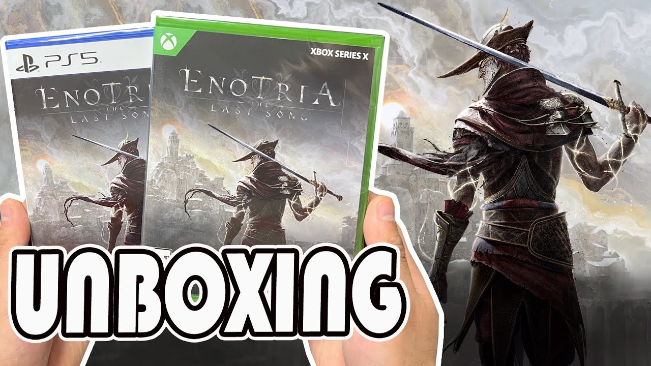 Enotria The Last Song (PS5/XSX) Unboxing - YouTube