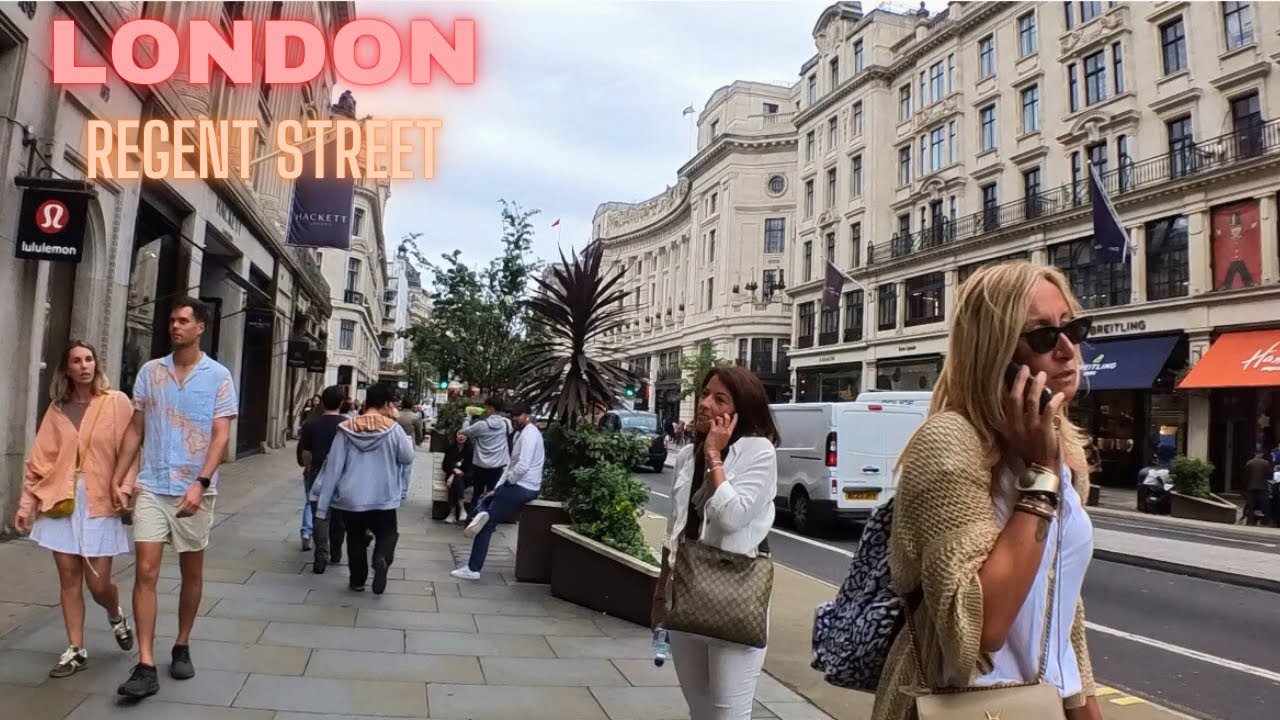 Strolling Through Regent Street London | Iconic Shopping Boulevard ...
