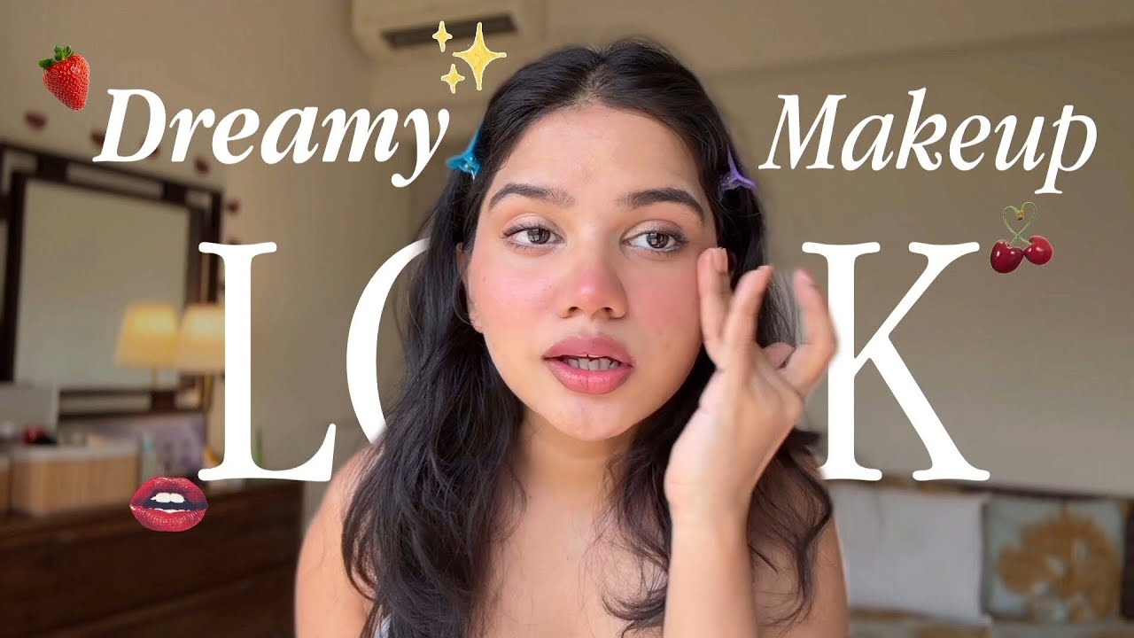 dreamy angelic makeup look tutorial - YouTube