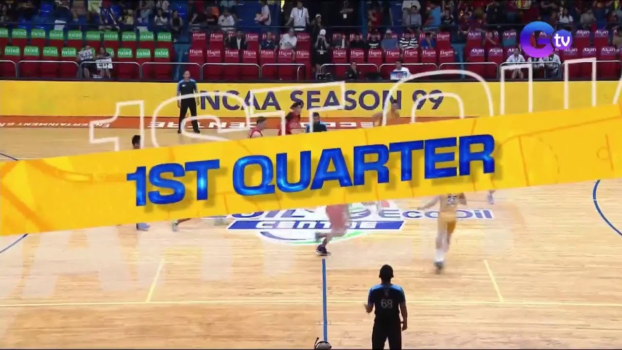 NCAA Men's Basketball JRU vs. EAC (First Quarter) | NCAA Season 99 ...