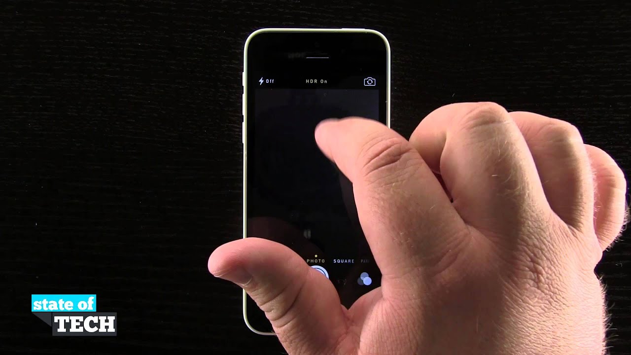 iPhone 5C Quick Tips - Camera Controls - YouTube