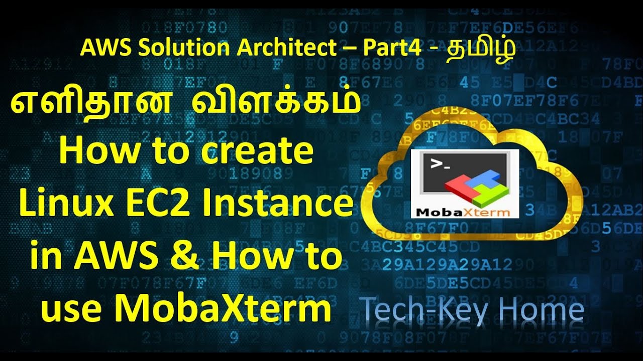 Aws Solution Architect Part4 How To Create Linux Ec2 Instance In Aws Console And Mobaxterm 7609