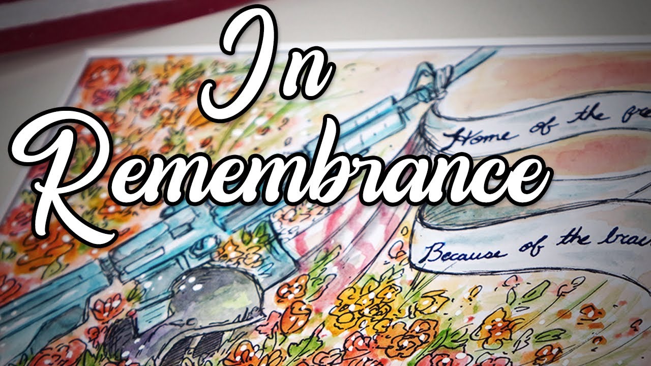 In Remembrance: A Memorial Day Painting - YouTube