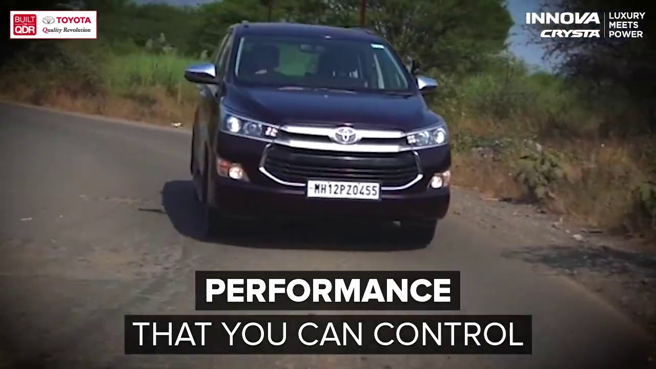 Innova Crysta: The Performance that you can control. - YouTube