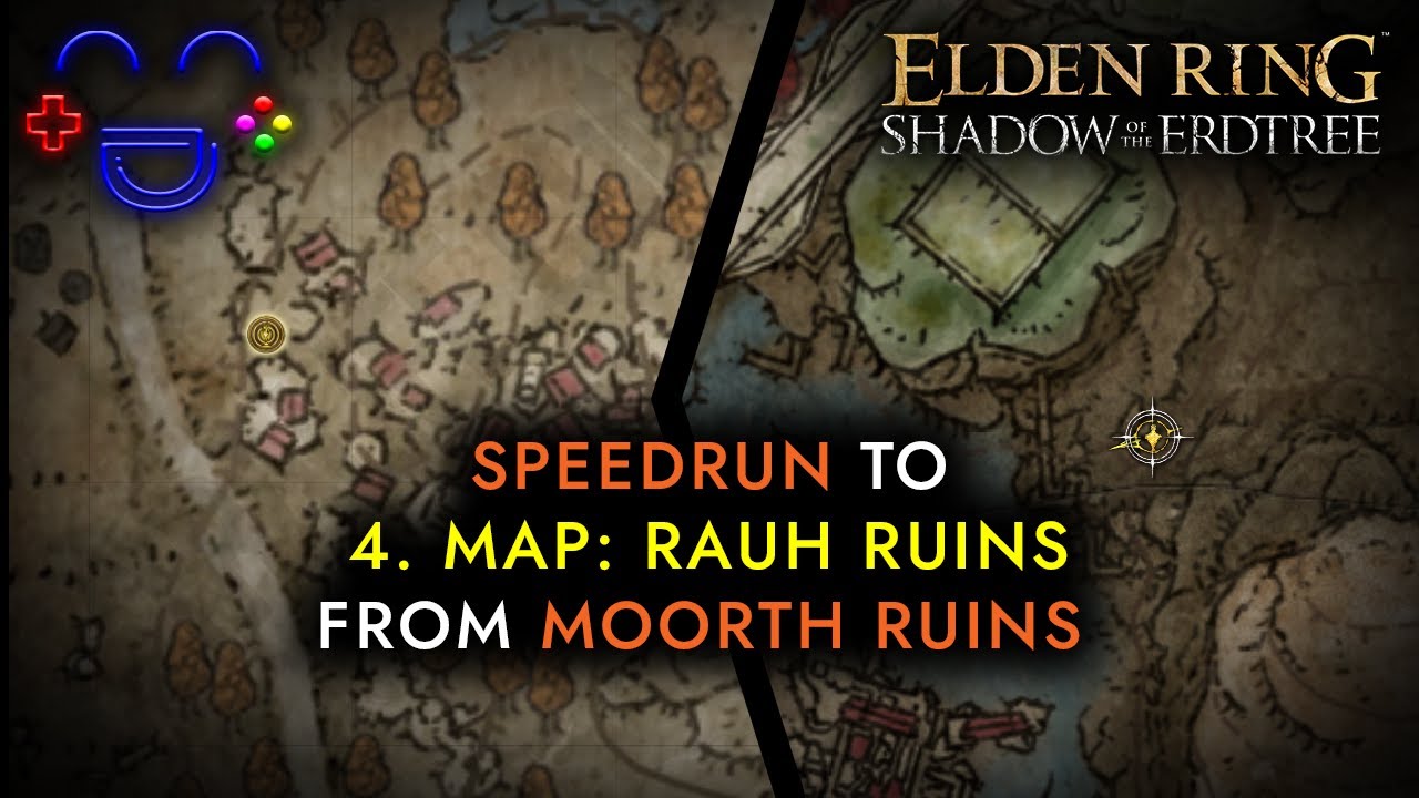 Rauh Ruins | Map Location | Elden Ring: SotE - YouTube
