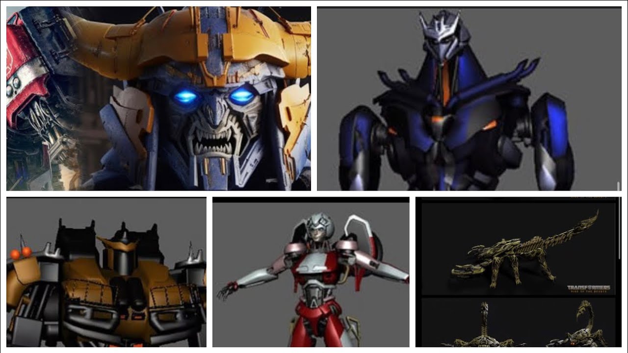 FRED PASHE CONCEPT ART FOR RISE OF THE BEASTS REVEALED !! BLUE SCOURGE ...