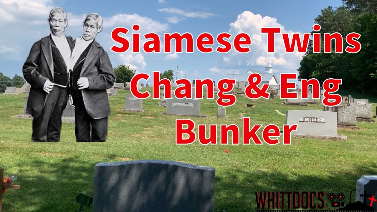 Famous Graves - The Gravesite of Siamese Twins Chang and Eng Bunker ...