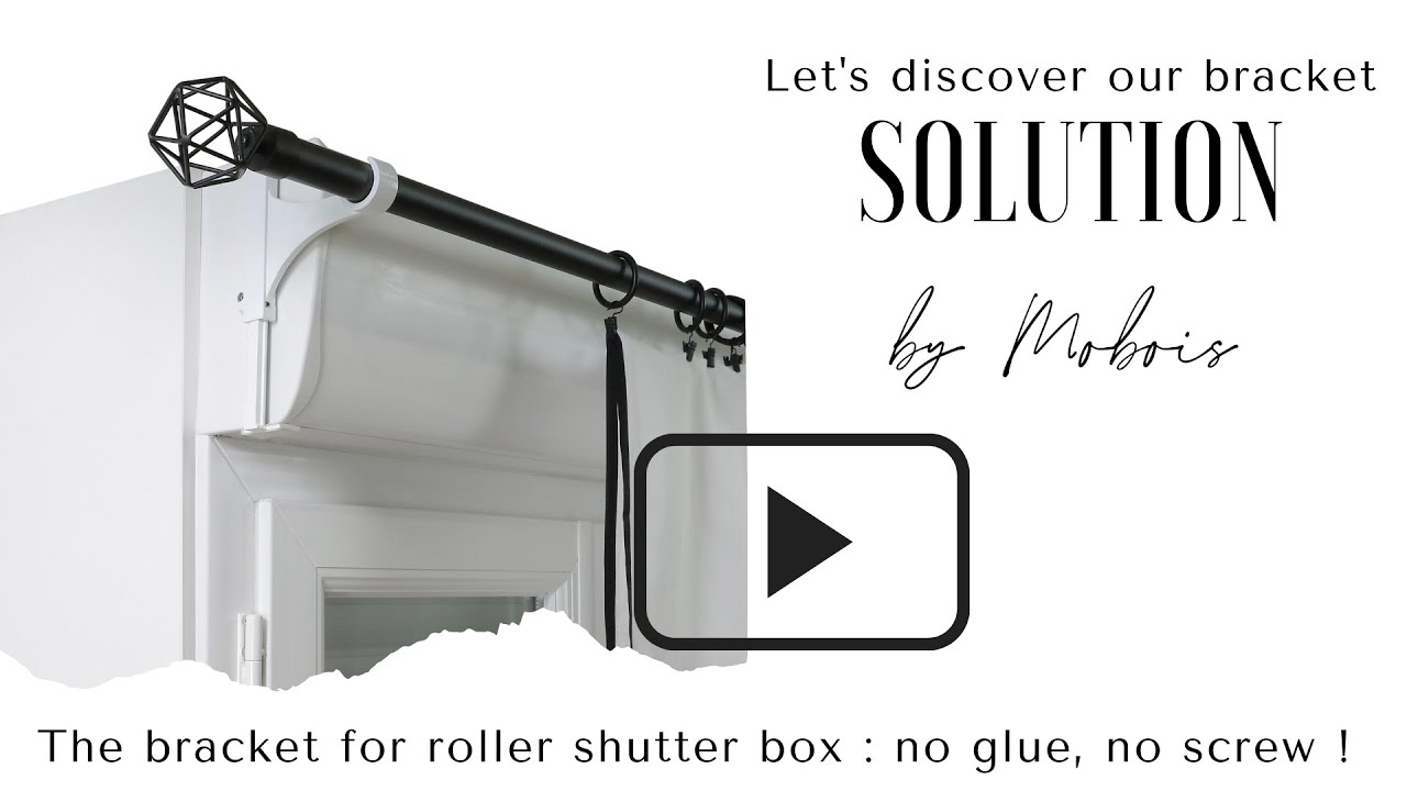 Designed for fixing rod on the roller shutter box - by Mobois - YouTube