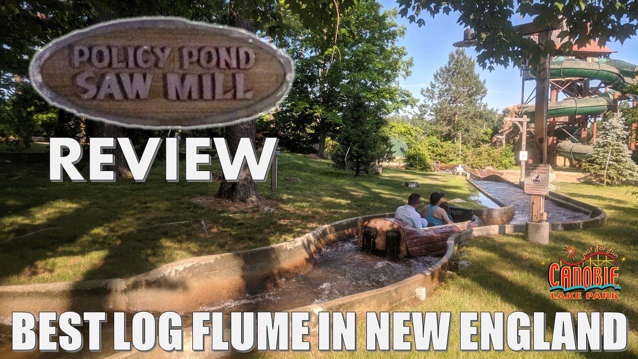 Policy Pond Log Flume Review, Canobie Lake Park | Best Log Ride in New ...