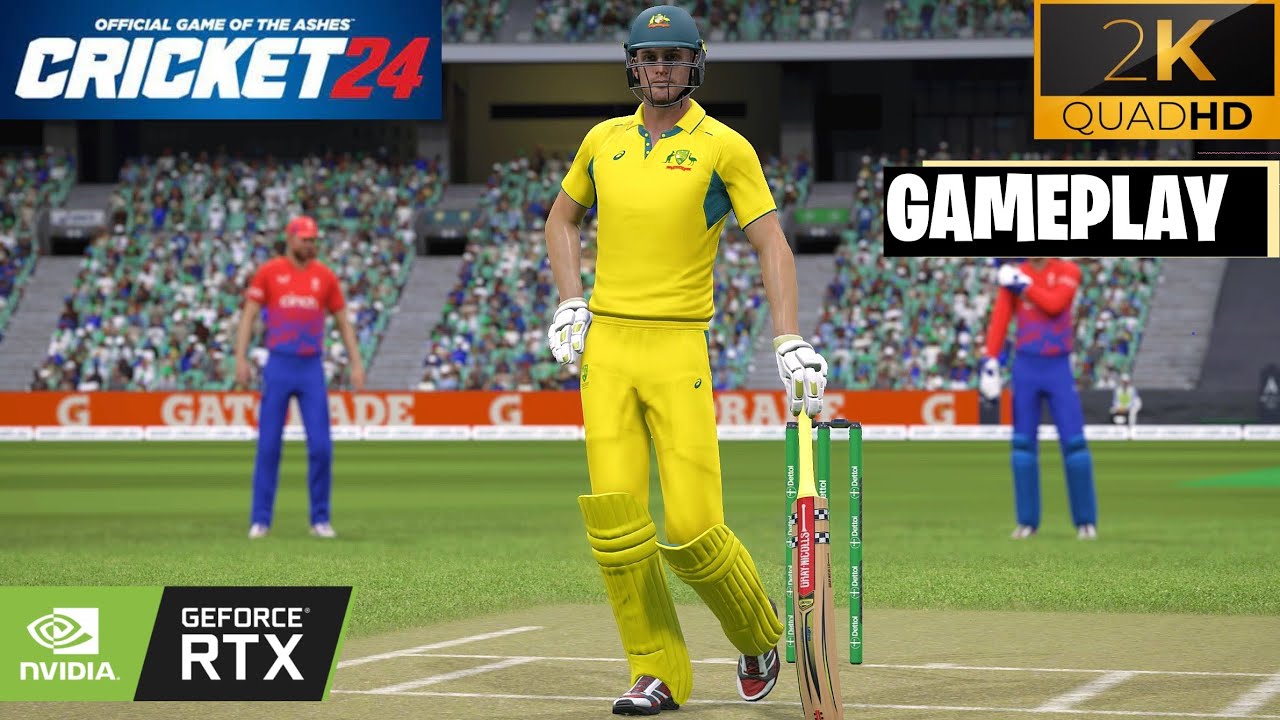 Cricket 24 Ultra Settings PC Gameplay | Nvidia RTX 3060 ti - YouTube