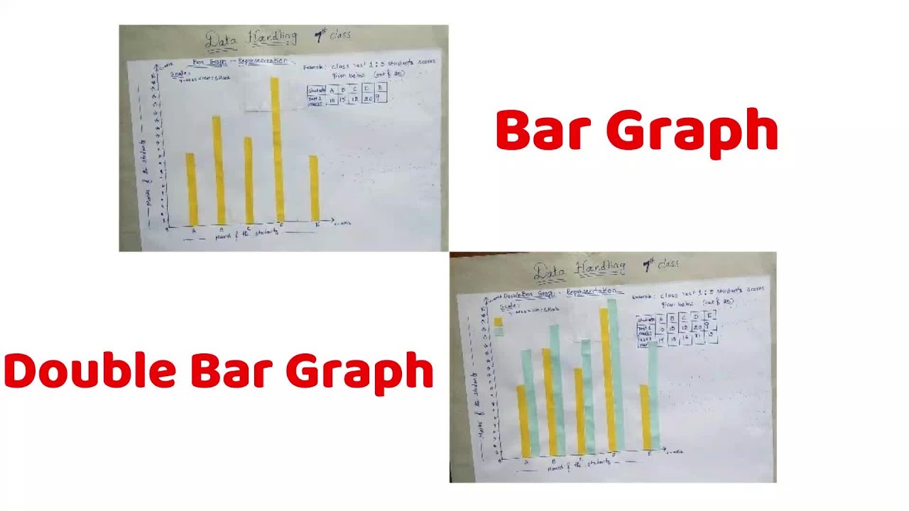 BAR GRAPHS ACTIVITY -7TH CLASS / NCERT /STATE /CBSE SYLLABUS - YouTube