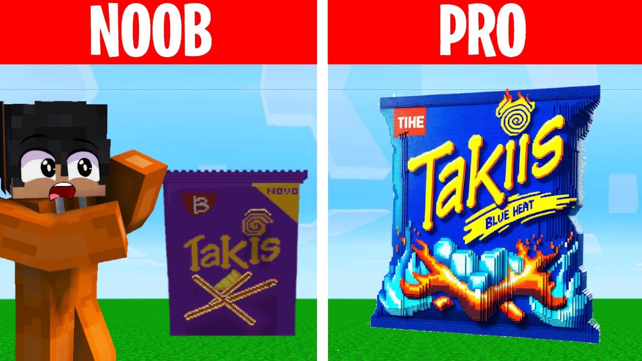NOOB vs PRO: TAKIS HAUS Bau CHALLENGE in Minecraft!⛏️ - YouTube