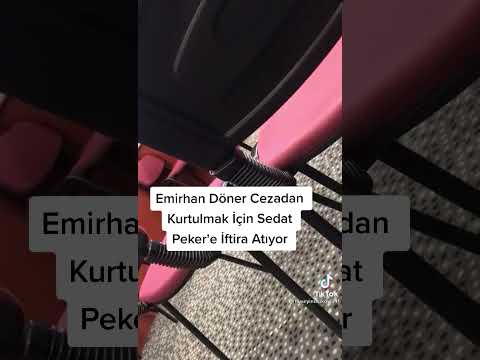 Emirhan Döner Cezaevinden Çıkmak için Sedat pekere İftira atıyor.