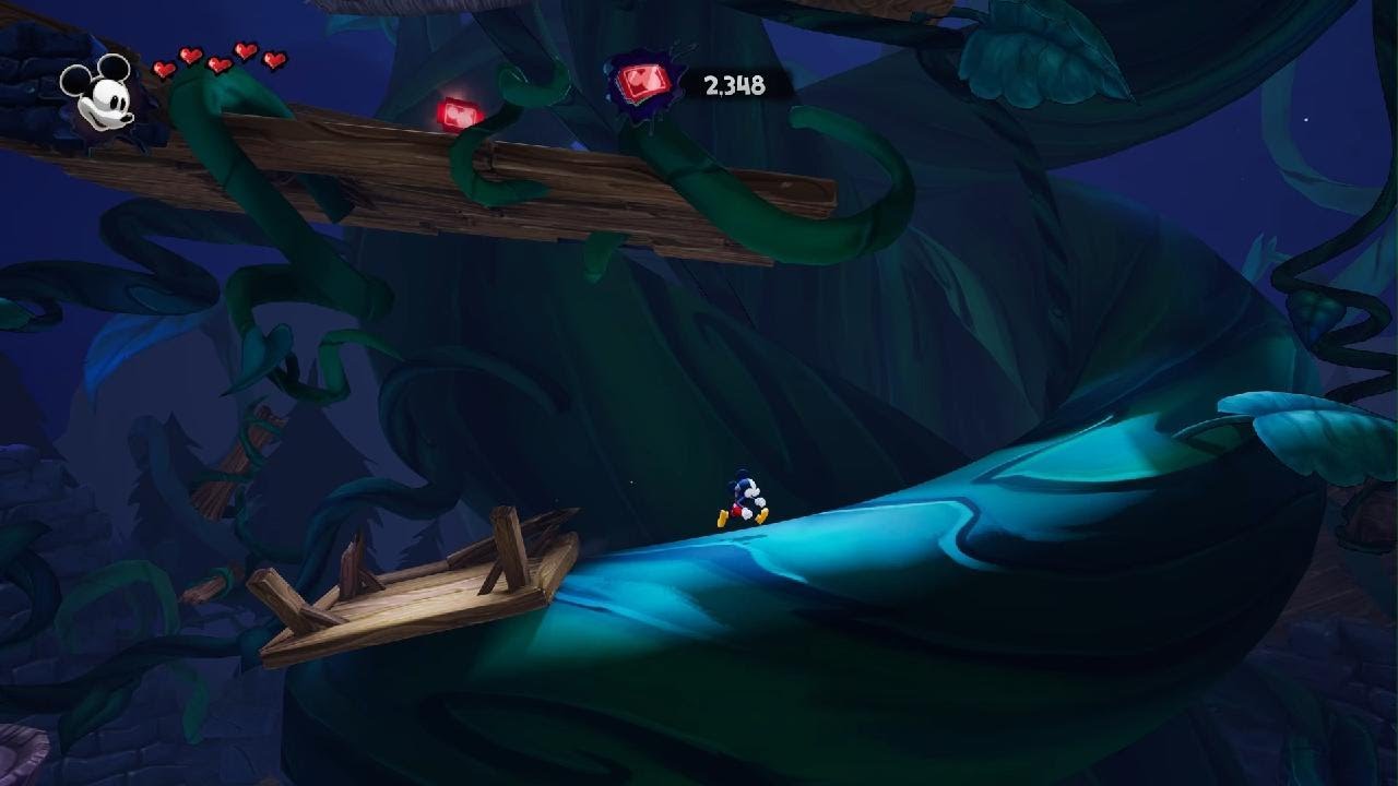 Disney Epic Mickey: Rebrushed - Mickey and the Beanstalk | Projector ...