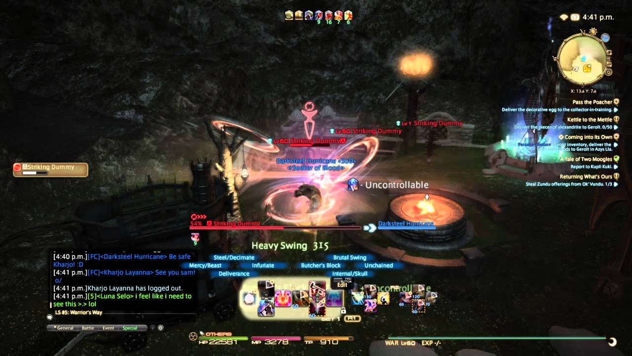 FFXIV Fell Cleave (NSFW in fact, NSF Anyone) - YouTube