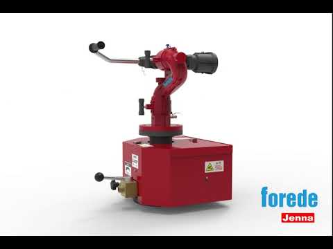 Oscillating Flange With Water Monitor - YouTube