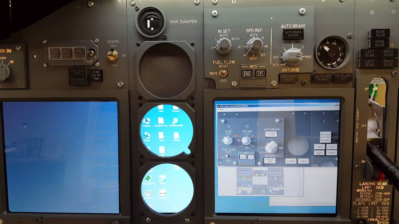 BUG annuciators CP FLIGHT MCP PRO with MIP 737SE - YouTube