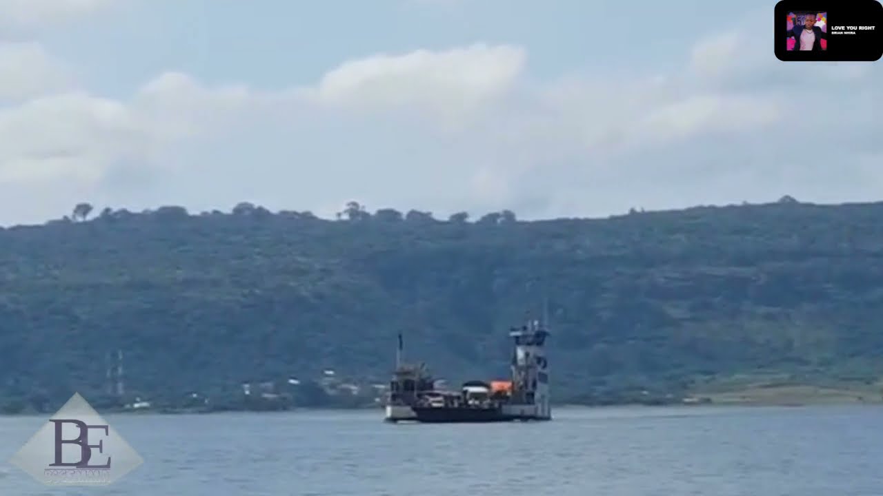 Superb View of the Afram River in the Eastern Region of Ghana, West ...