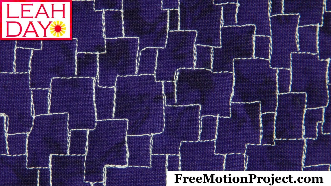 Coolest Grid Quilting Design - Left Turn Right Turn Quilting Pattern ...