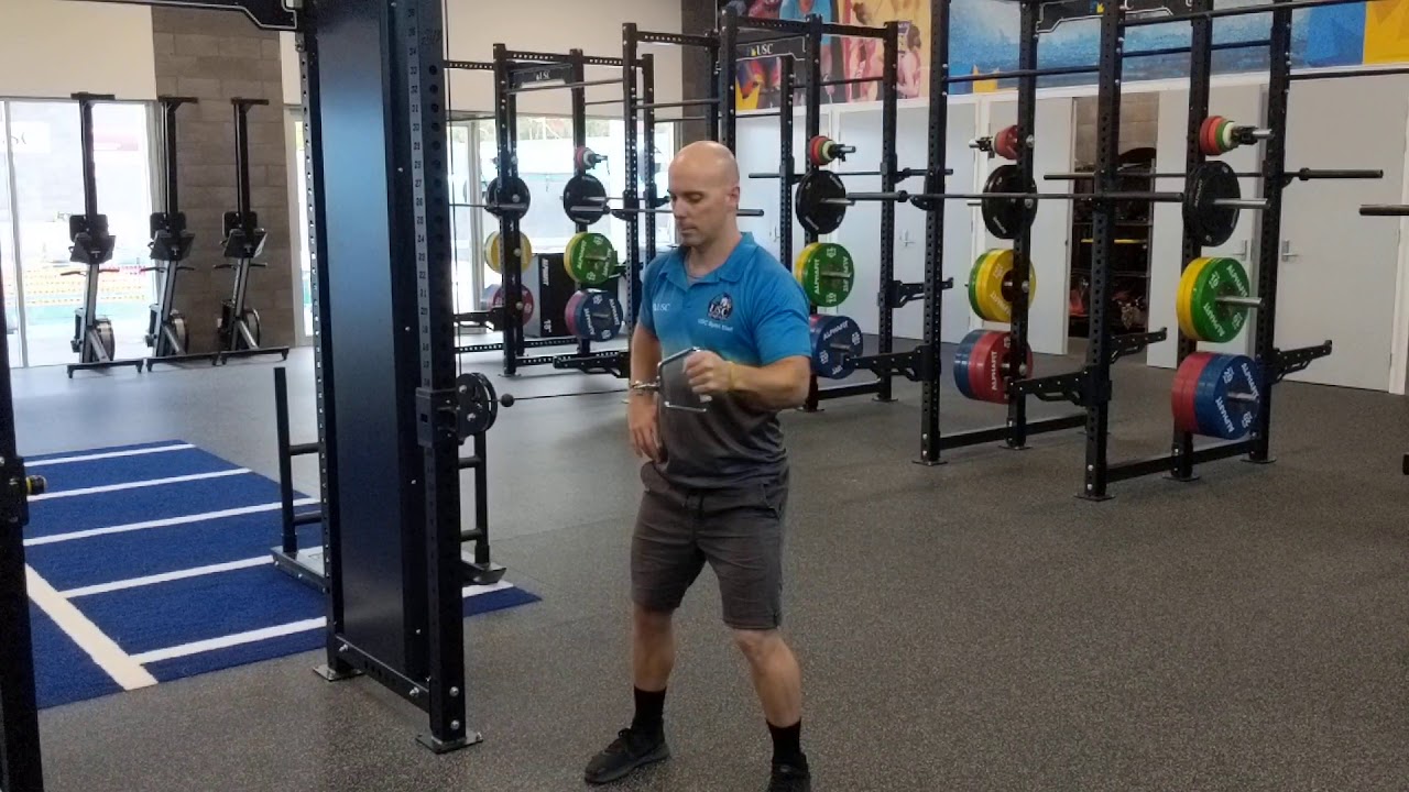 Shoulder External Rotation (Cable) - YouTube