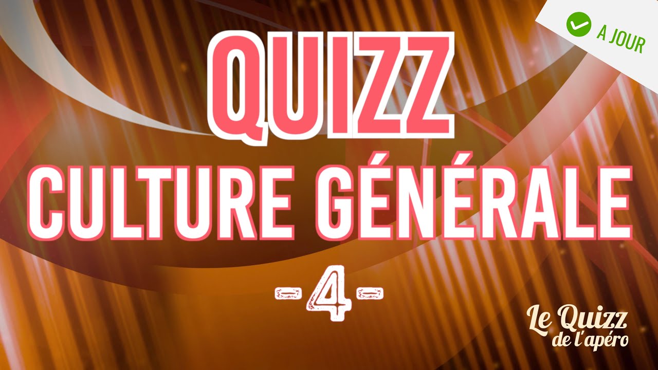 QUIZZ | Culture générale | Vol.4 | 20 questions - YouTube