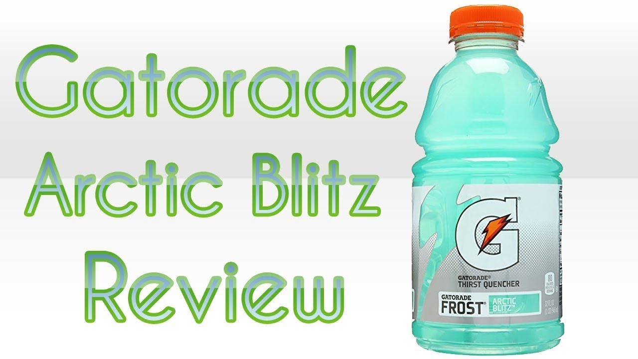 drinking an ice cold artic blitz gatorade - YouTube