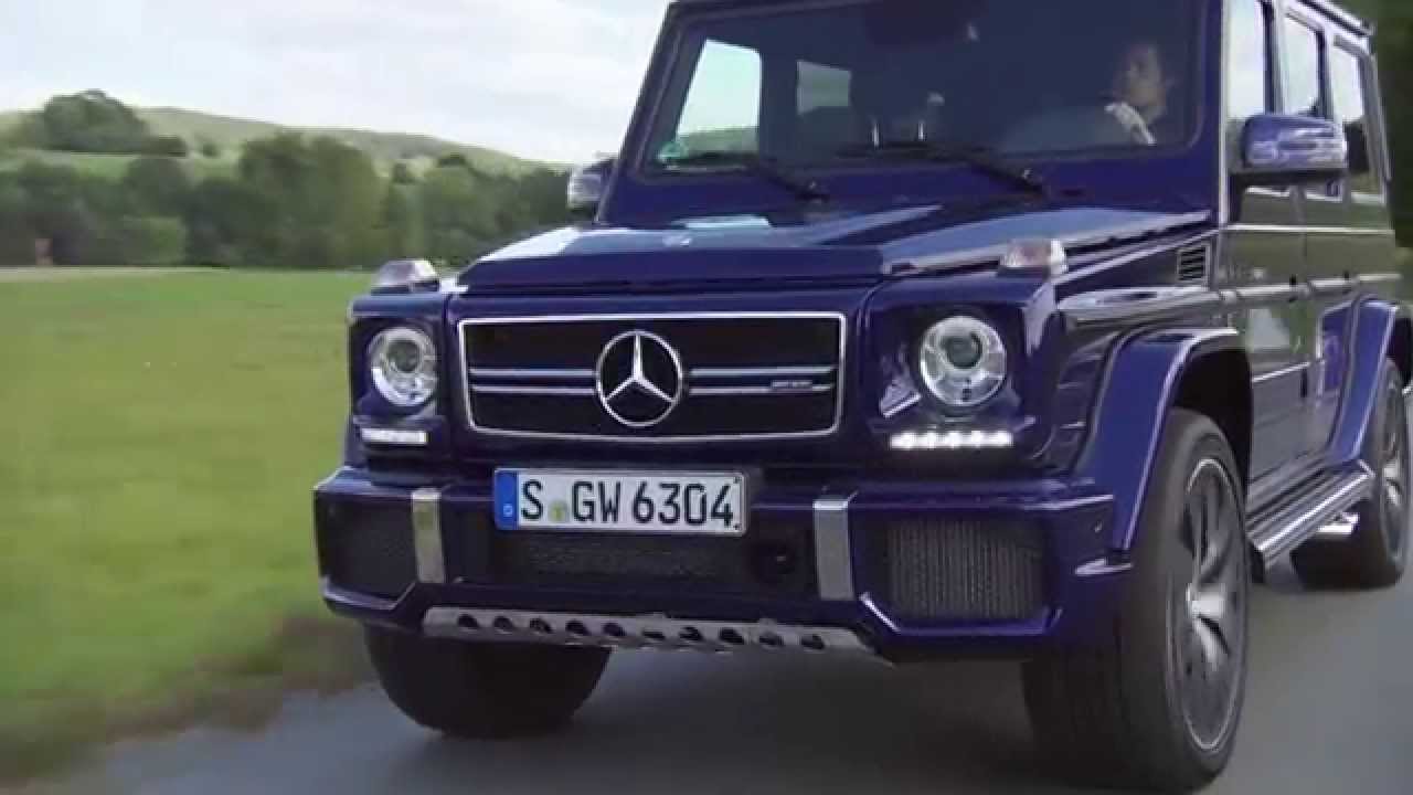 Mercedes-AMG G 63 mystic blue - Driving Video Trailer | AutoMotoTV ...