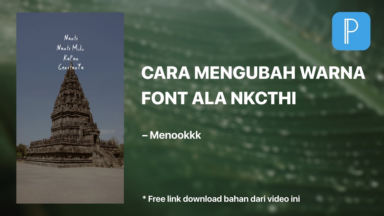 TUTORIAL MEMBUAT DAN MENGUBAH WARNA FONT ALA NKCTHI - YouTube
