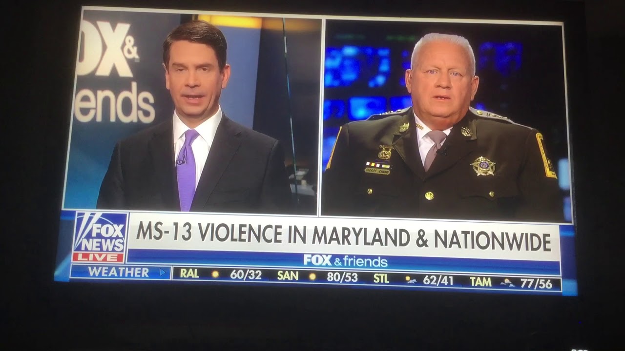 Frederick County Sheriff, Chuck Jenkins - Fox & Friends W/Griff Jenkins ...
