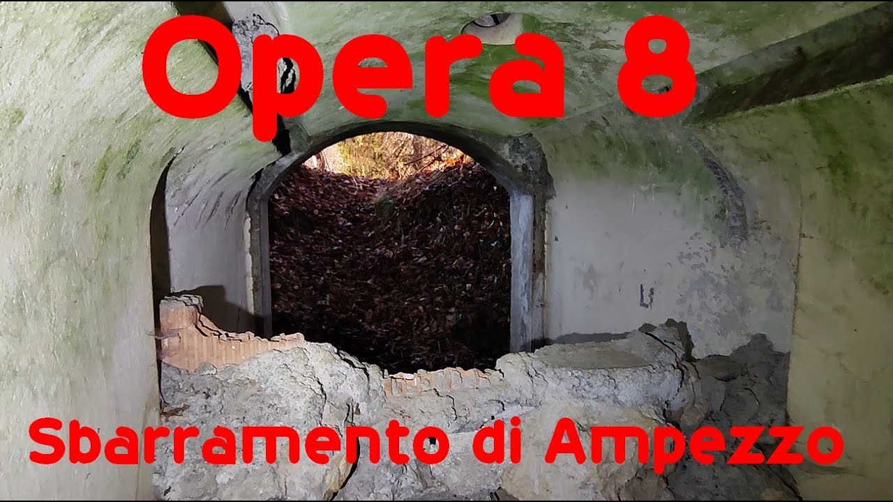 Bunker Opera 8 Sbarramento di Ampezzo - YouTube