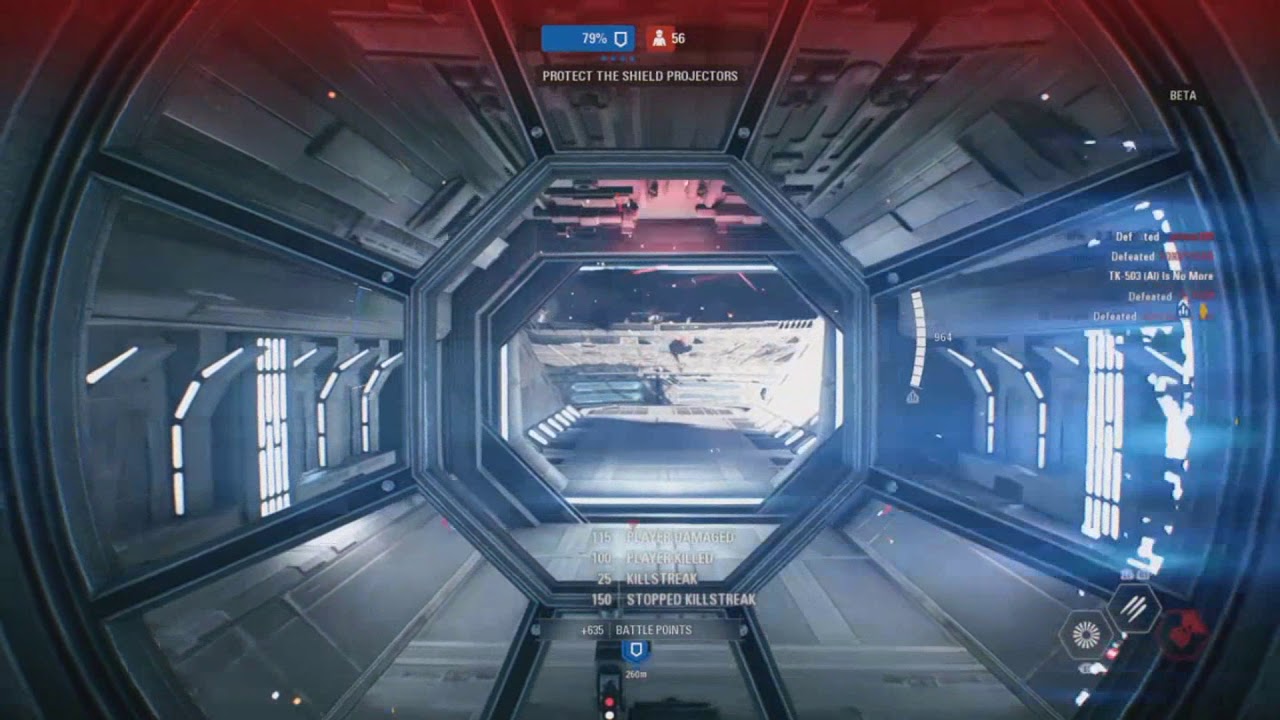 Star Wars: Battlefront 2 (2017) TIE Fighter Cockpit View Multiplayer ...