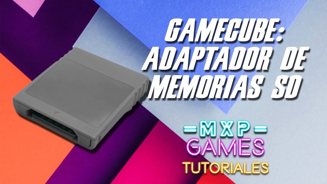 GameCube: adaptador de memorias SD - YouTube