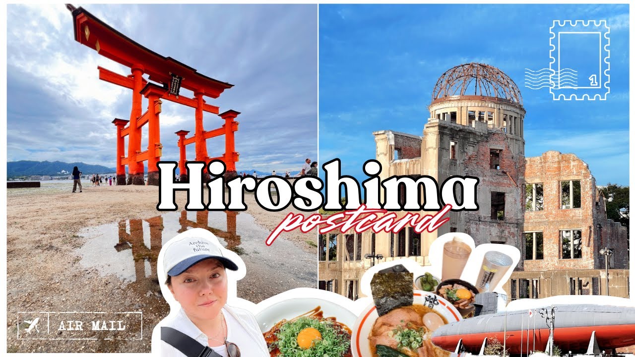 Dark Tourism - A-bomb Dome, inside of submarine 🪸 & Itsukusima ⛩️ ...