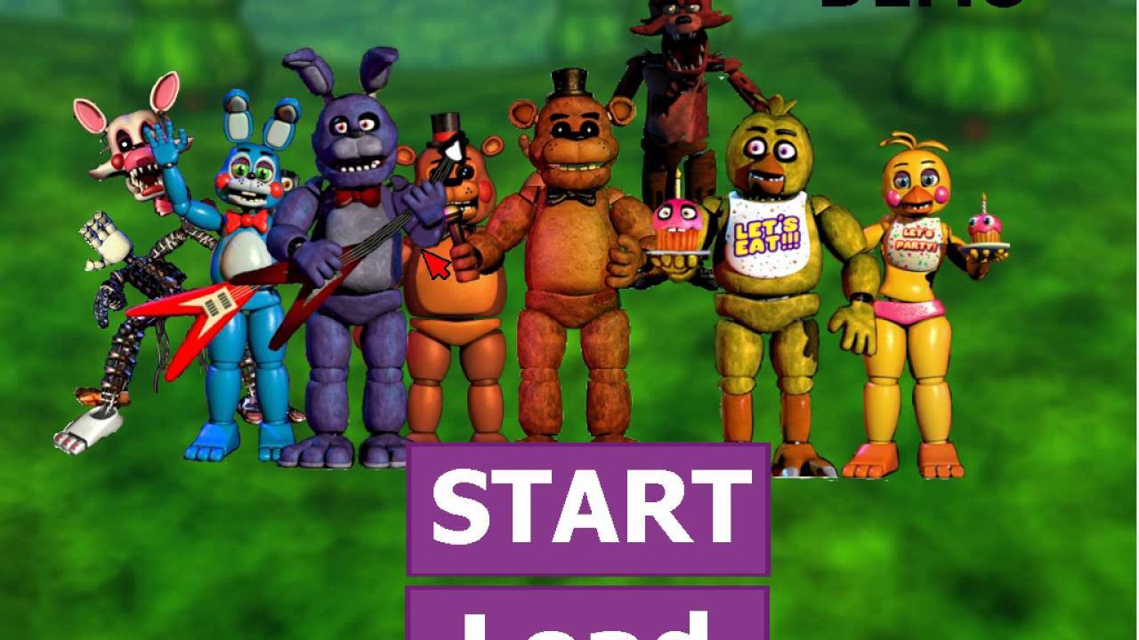 FNAF WORLD 2 | TITLE TEST - YouTube